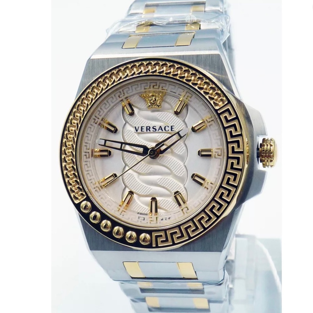Versace Womens Chain Reaction Watch Vehd00420 - Gem